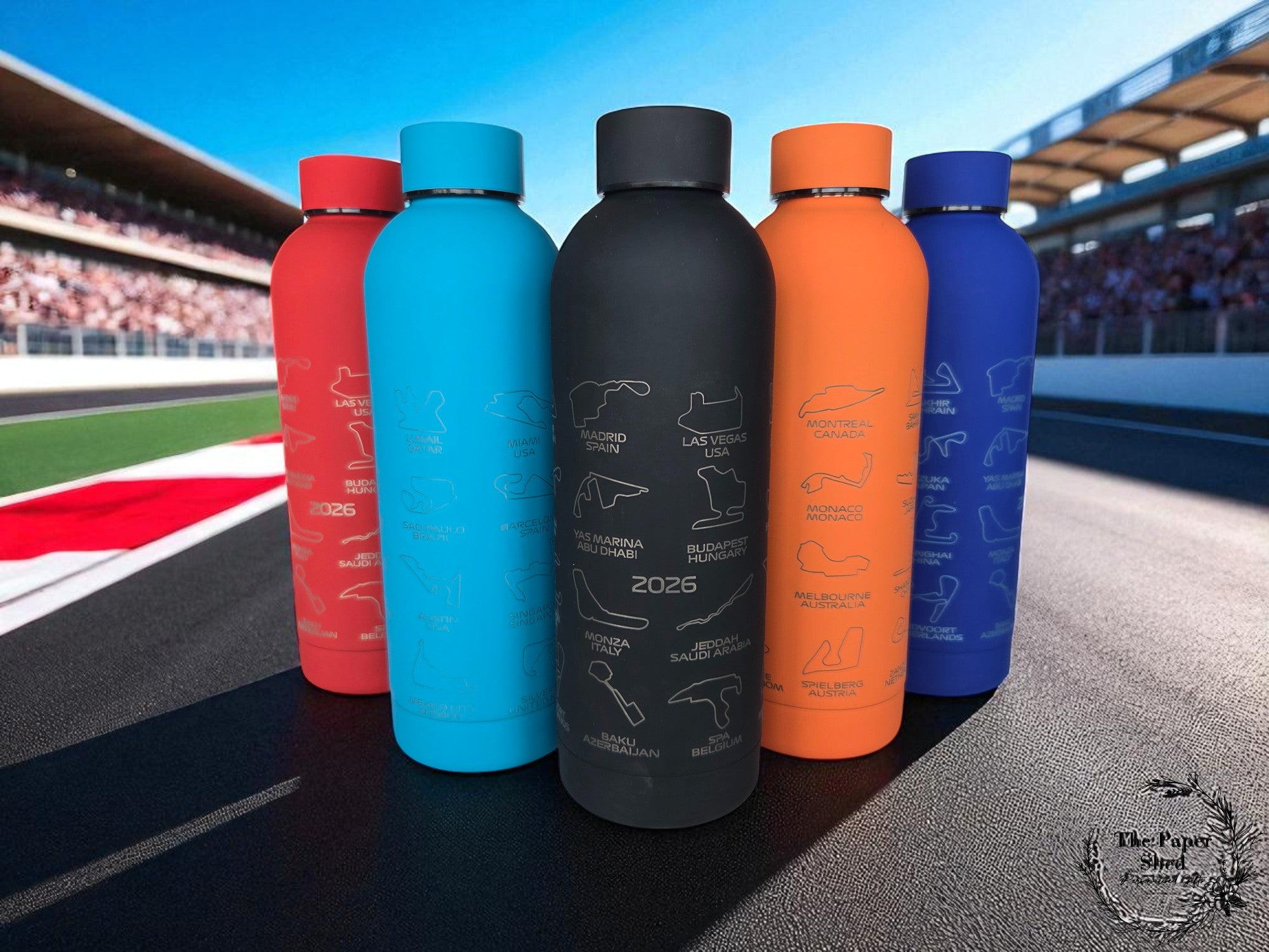 Engraved F1 Track Thermal Bottle 2026 500ml – My Store